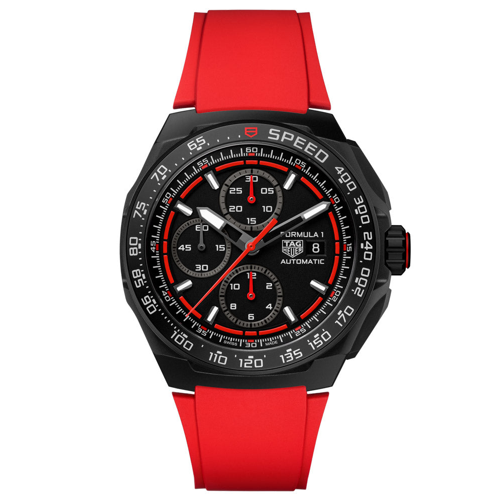 TAG Heuer Formula 1 Chronograph 44mm Black Dial Titanium Automatic Wat