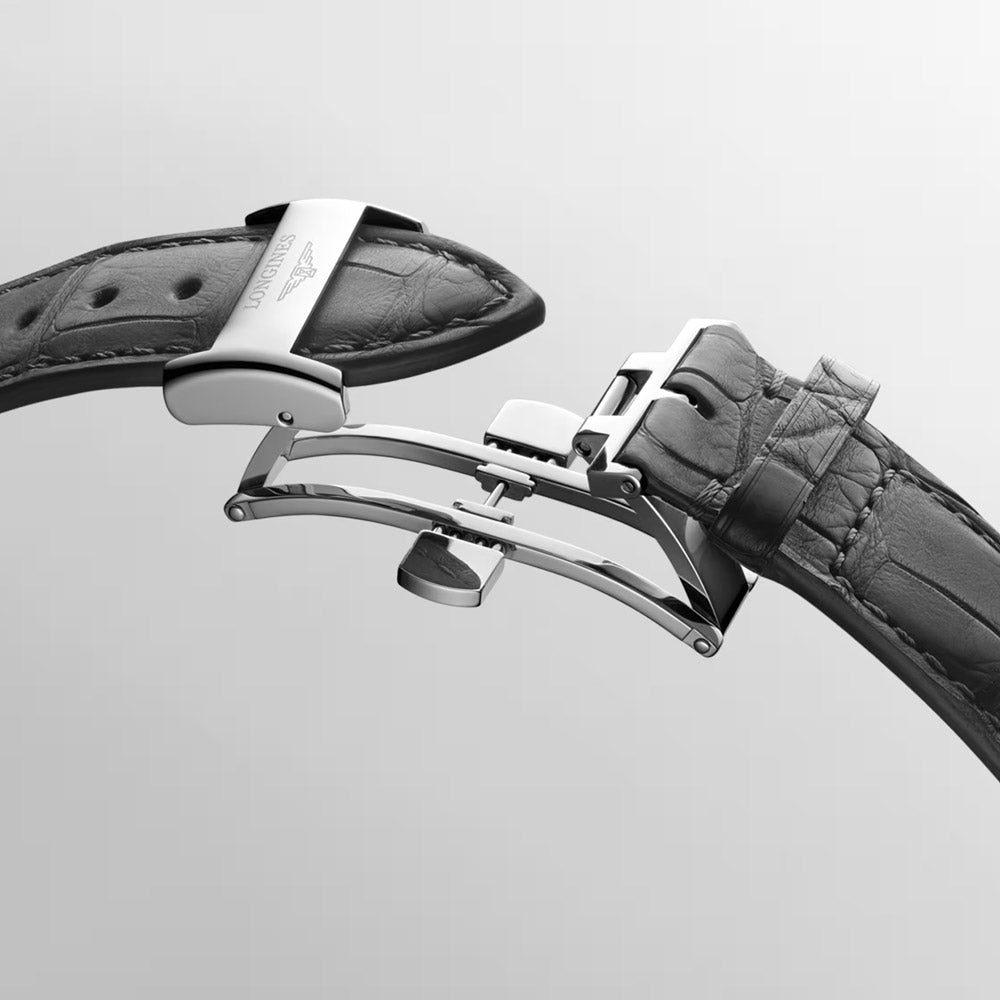 Longines Master Collection 40mm Anthracite Dial Moonphase Automatic Ch