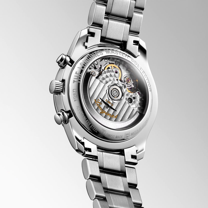 Longines Master Collection 40mm Silver Dial Automatic Chronograph Day
