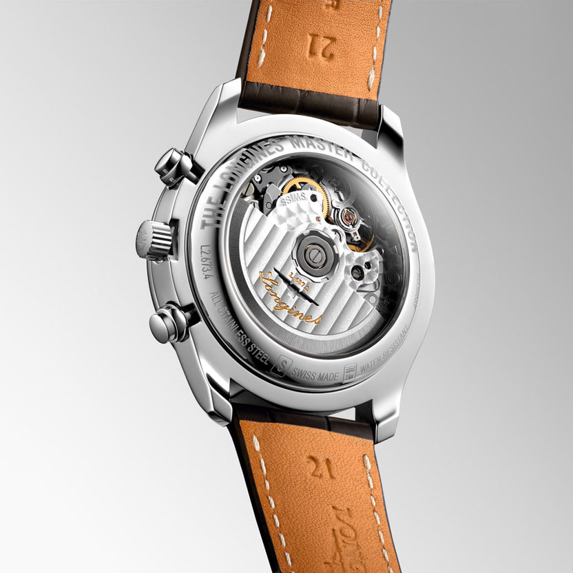Longines Master Collection 40mm Silver Dial Automatic Chronograph Day