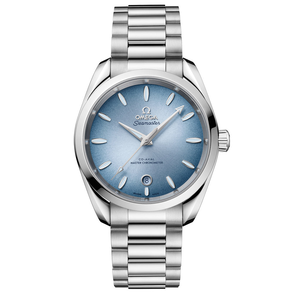 OMEGA Seamaster Aqua Terra 38mm Blue Ice Dial Gents Automatic Watch 22