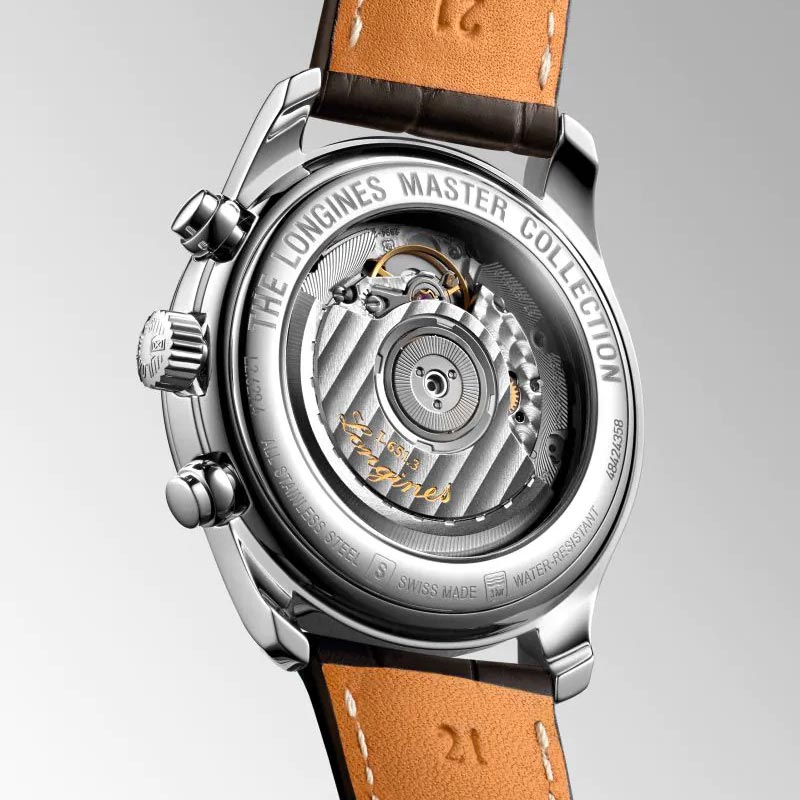 Longines Master Collection 40mm Silver Dial Automatic Chronograph Gent