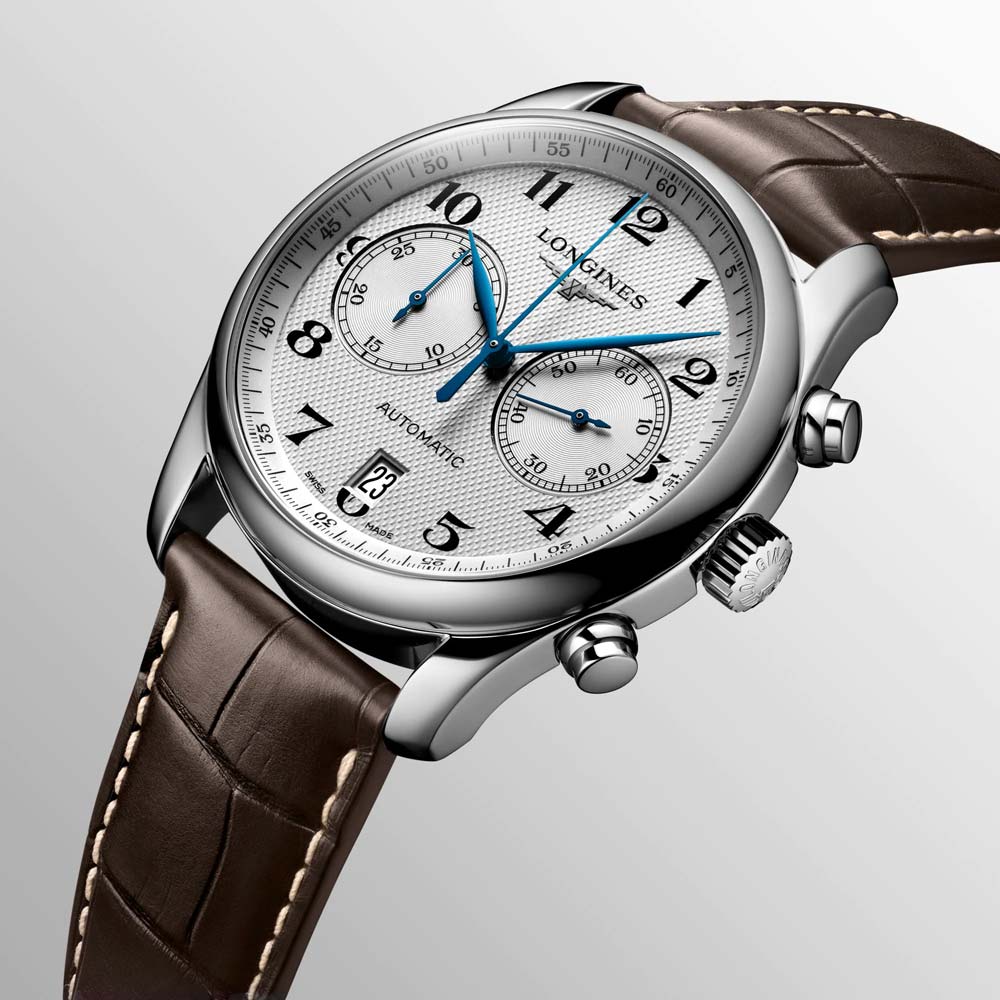 Longines Master Collection 40mm Silver Dial Automatic Chronograph Gent